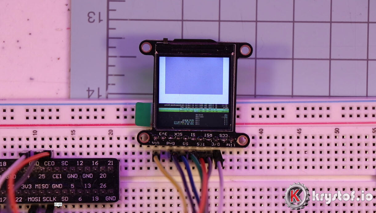 Mirroring Raspberry Pi HDMI Video to a ST7789 1.3 inch LCD Display ...