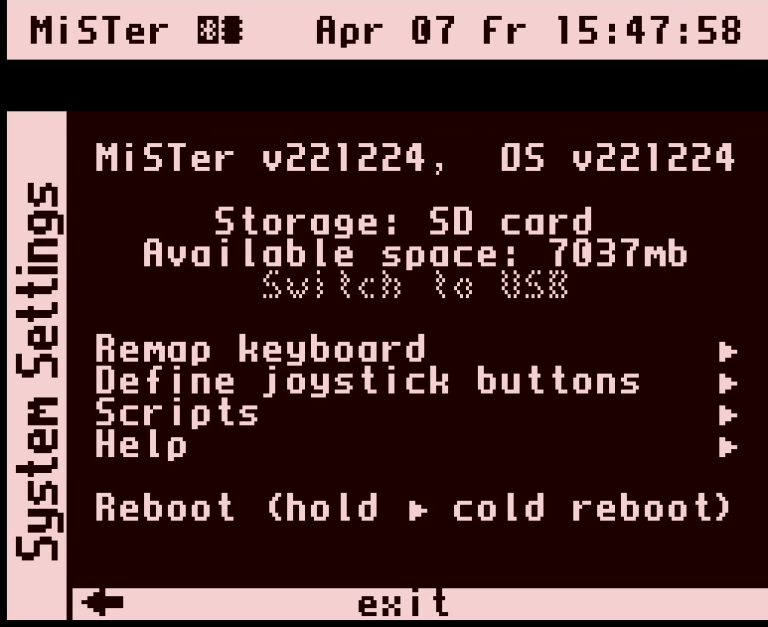 MiSTer FPGA Initial Setup and Network Mounting - Krystof.IO