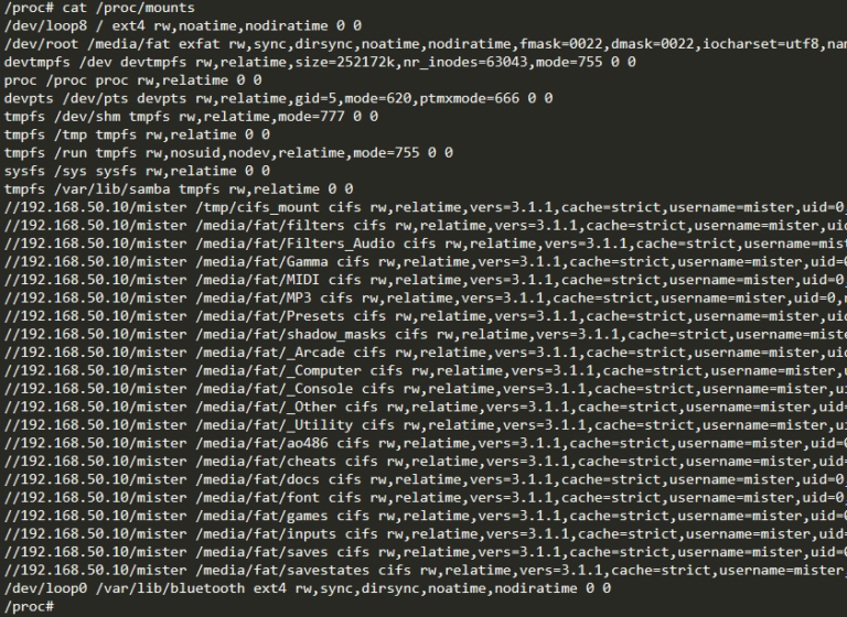 MiSTer FPGA Initial Setup and Network Mounting - Krystof.IO